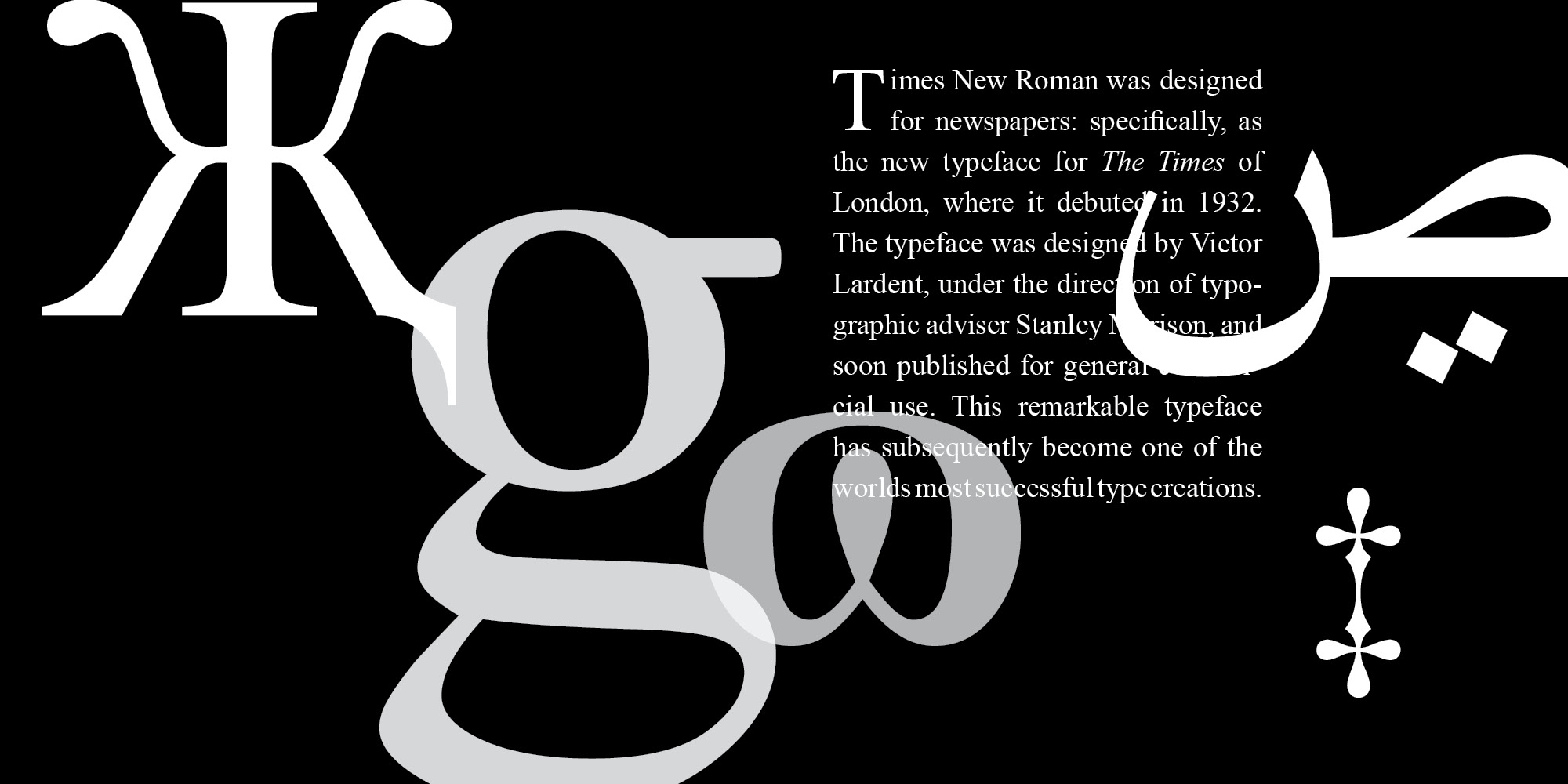 New Roman Font