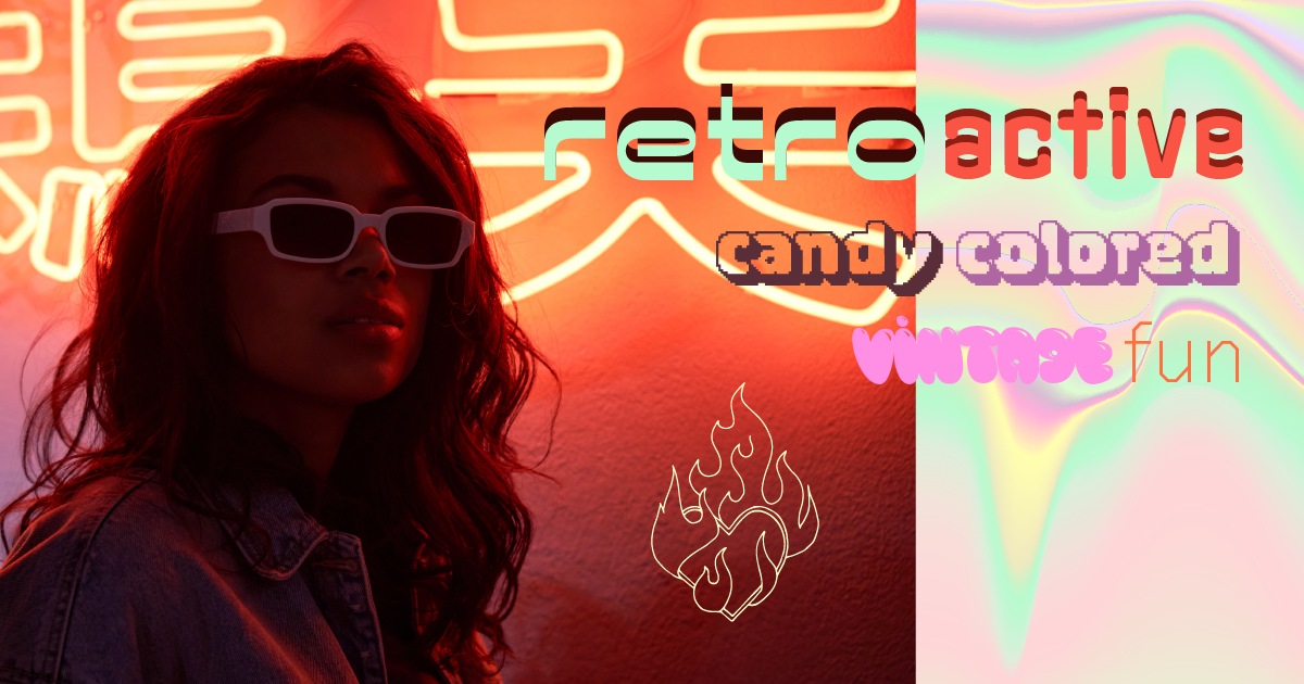 Browse fonts in the Retro Active font pack | Adobe Fonts | Adobe Fonts